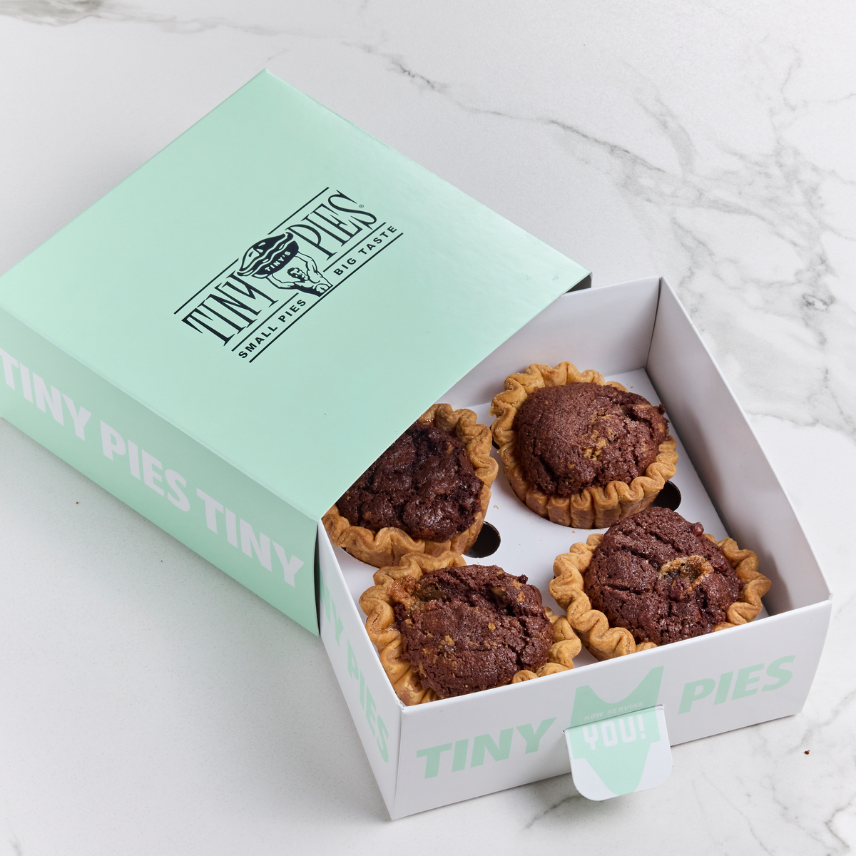 Mini Texas Two Step Brownie Pies Shipped Nationwide | Tiny Pies®